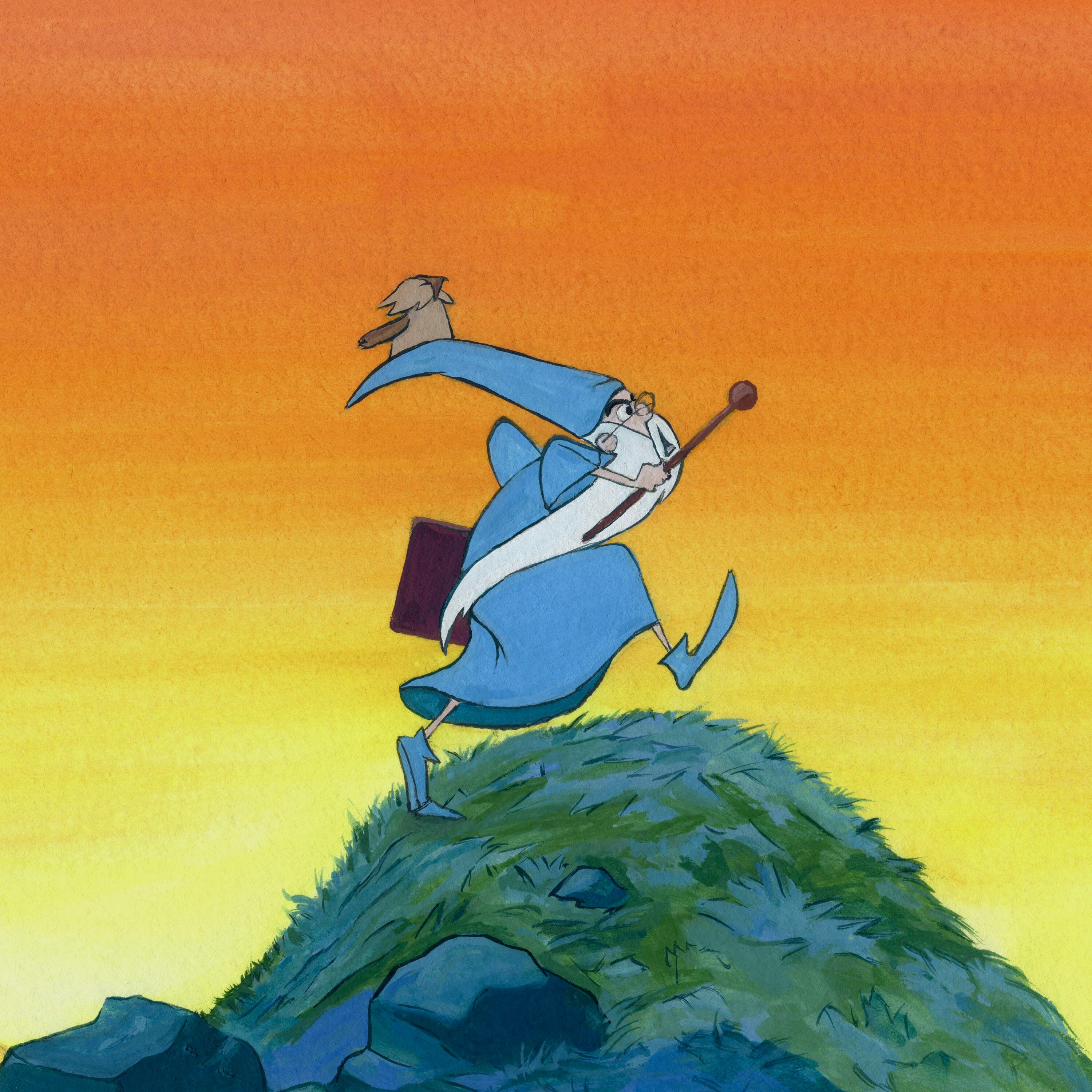 Sword In The Stone Merlin Tattoo