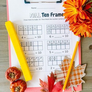 Fall Fun Preschool, Kindergarten, First Grade Curriculum, Homeschool ...