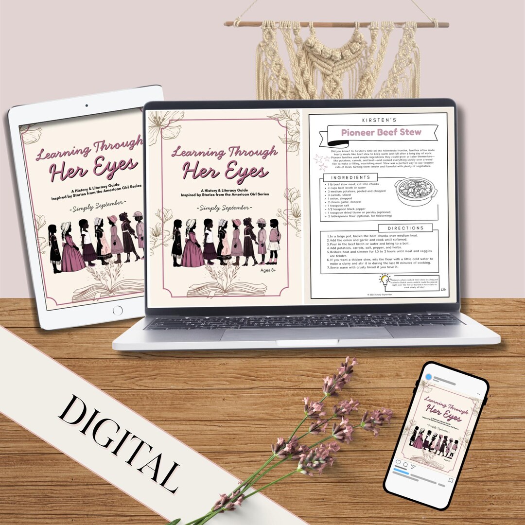 Through Her Eyes Curriculum | Homeschool Literature Based History ...