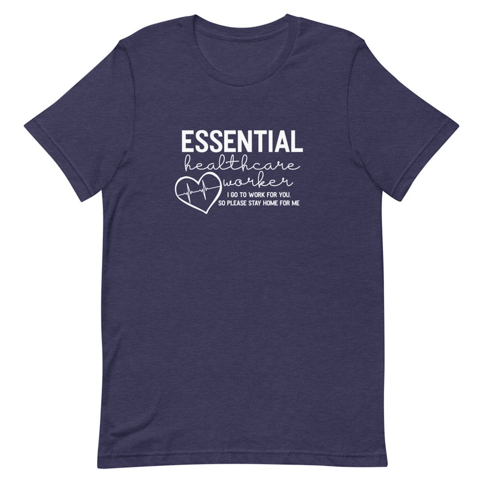 Essential Healthcare Worker Shirt/ Healthcare Shirt/ Health Care Shirt ...