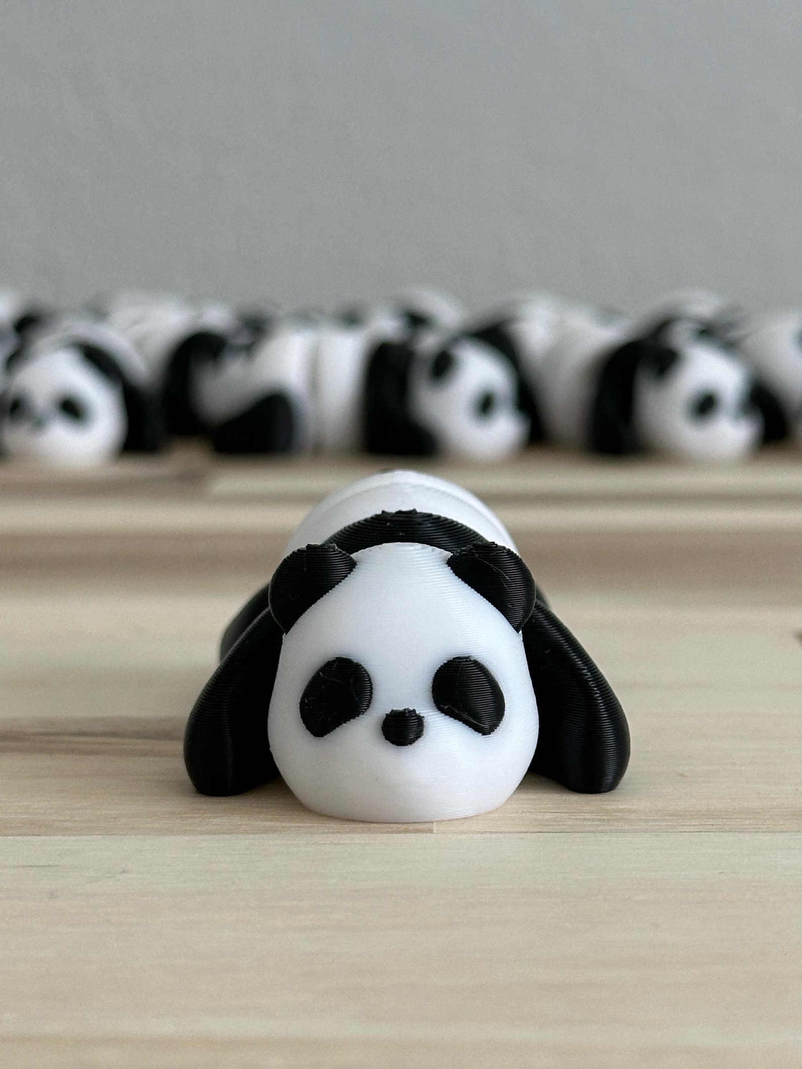Baby Panda Bear Articulated Fidget Toy – 3D Printed Flexi Panda ...