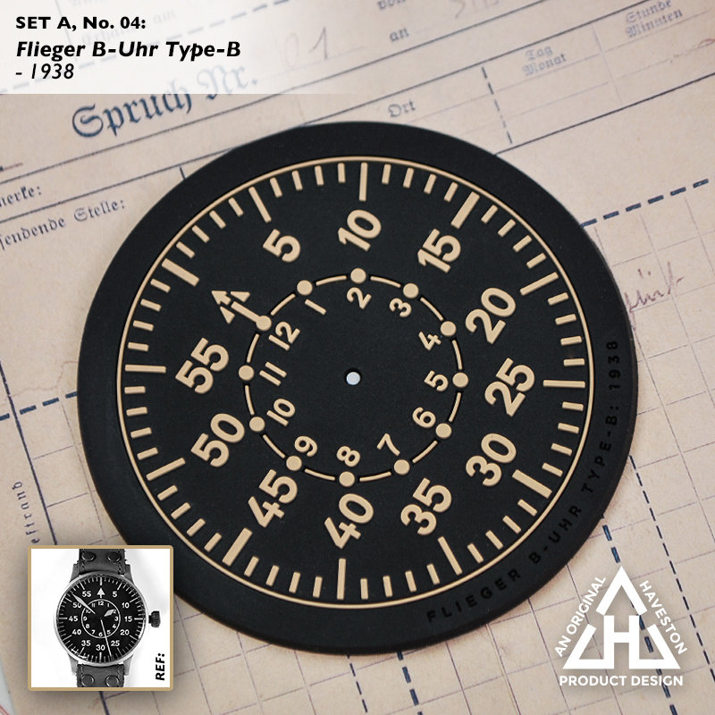 The Service Dial Coasters: SET-A (x4) - Vintage Military Watch Dial ...