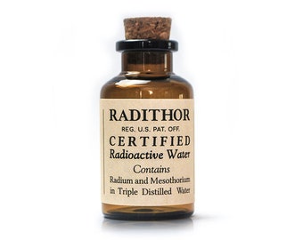 Radithor Bottle - Etsy