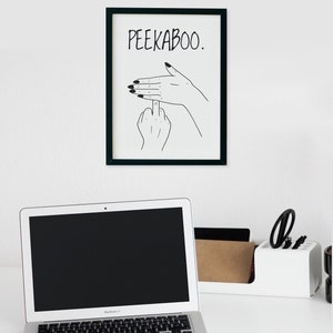 Middle Finger Print, Downloadable Print, Funny Gift, Divorce Gift for ...