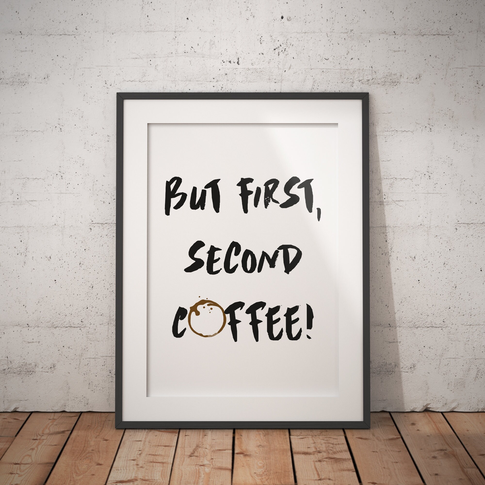 But First Coffee Print Funny Office Poster Makes a Perfect - Etsy