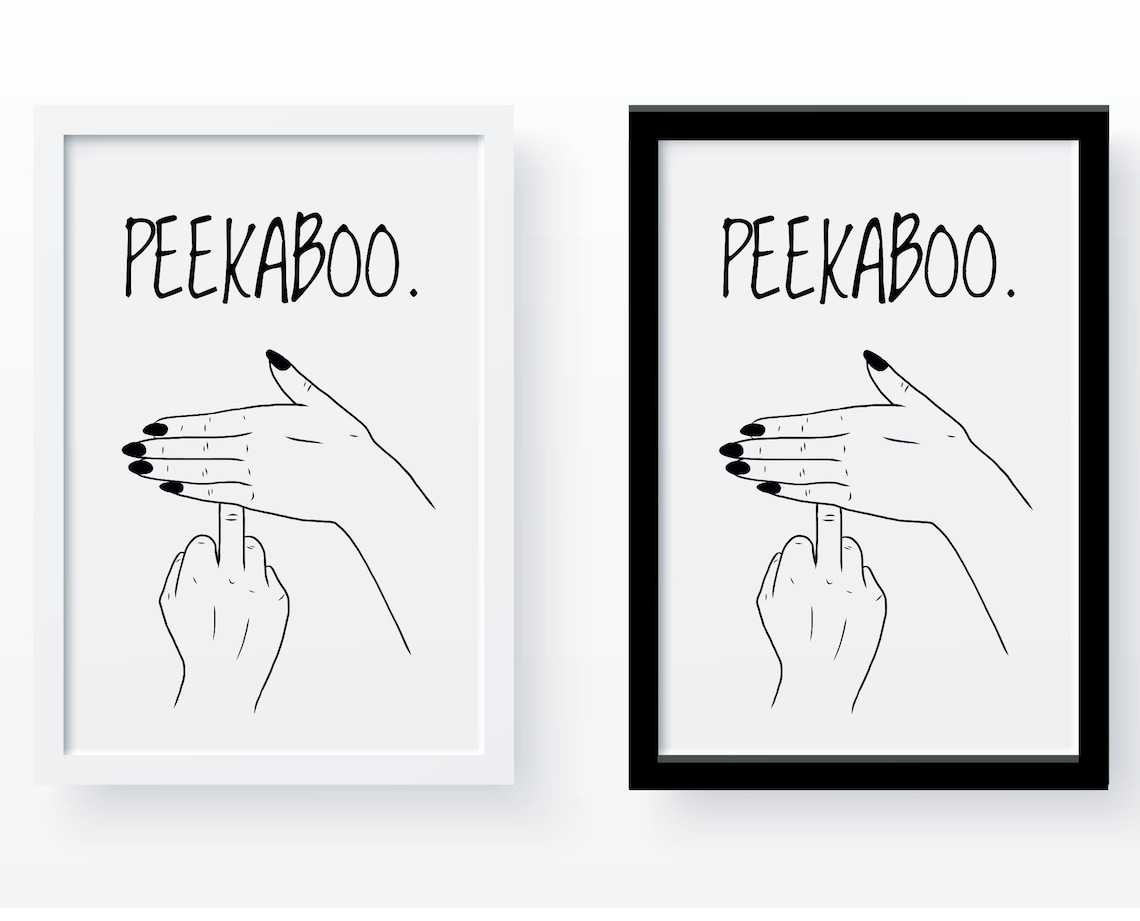 Middle Finger Print Downloadable Print Funny Gift Divorce - Etsy