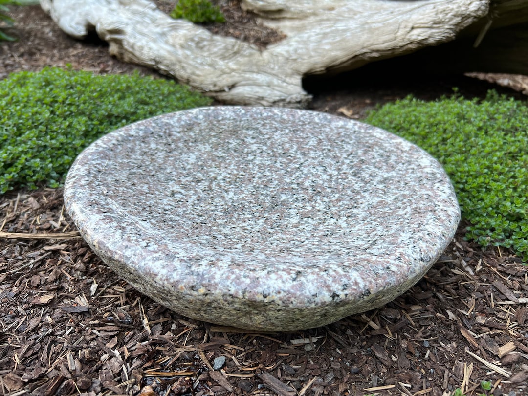 Granite Bird Bath - Etsy