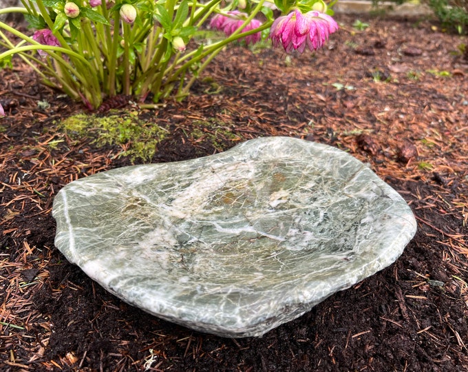 Natural Stone Bird Bath - Etsy
