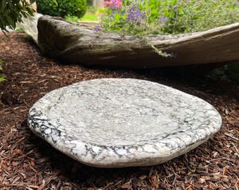 River Rock Bird Bath - Etsy
