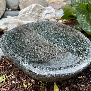 River Stone Bird Bath - Etsy
