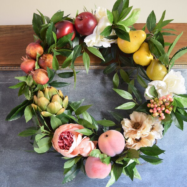 Fruit Wreath - Etsy