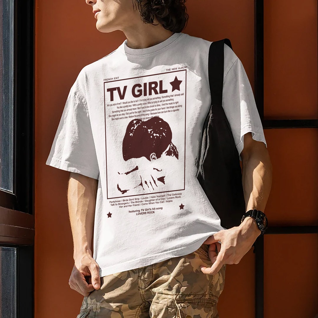 90s Vintage Pop Music TV Girl, TV Girl French Exit Tee, TV Girl Artist ...