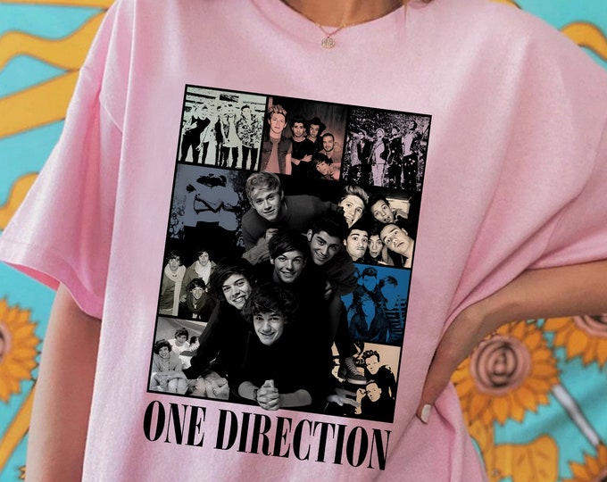 Direction Concert Shirt, 1D One Direction Band, 1D Tee, One Direction ...