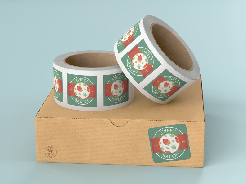 Personalised Sticker 55mm Gloss Sticker Printing Roll - Etsy UK