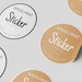 Personalised Sticker, 51mm Gloss Sticker Printing, Roll Sticker, Round ...