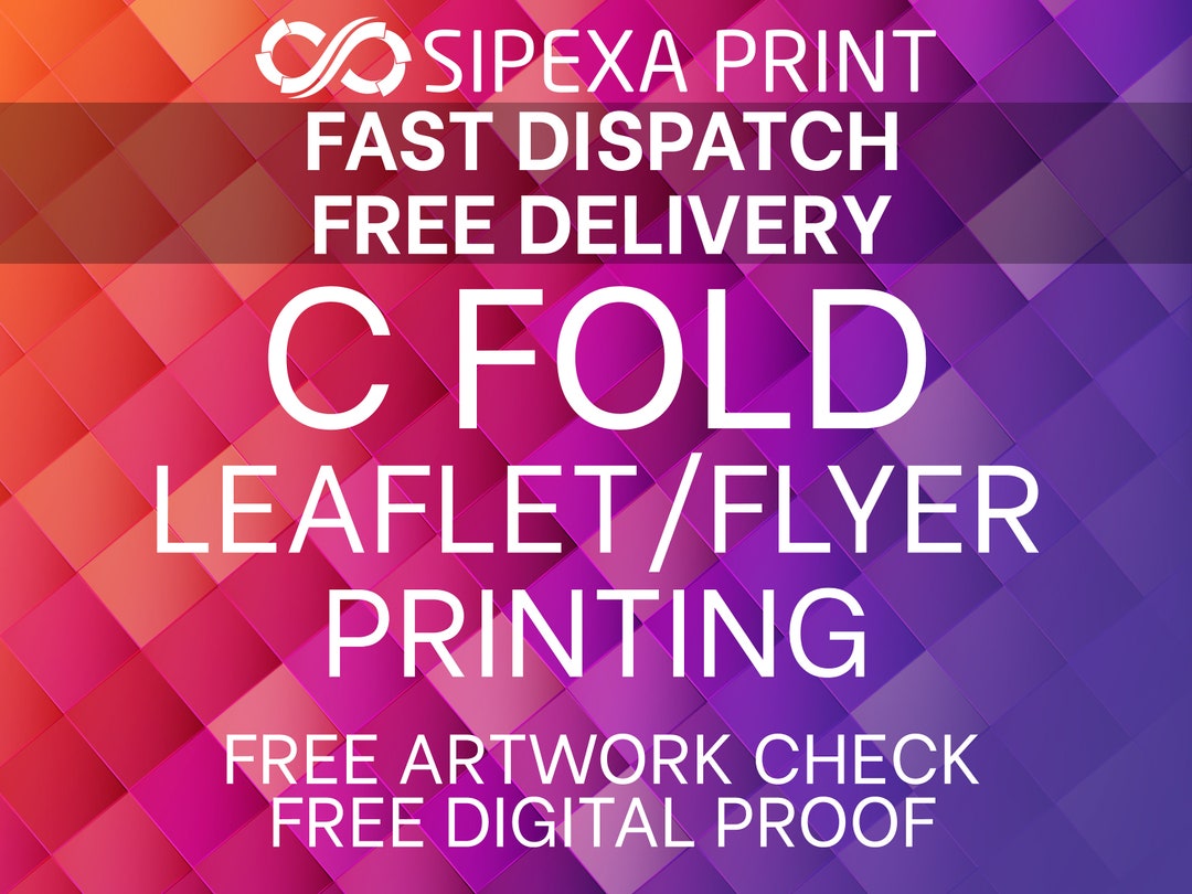 C Fold Leaflet Printing, Price List Printing, Trifold Takeaway Menu ...