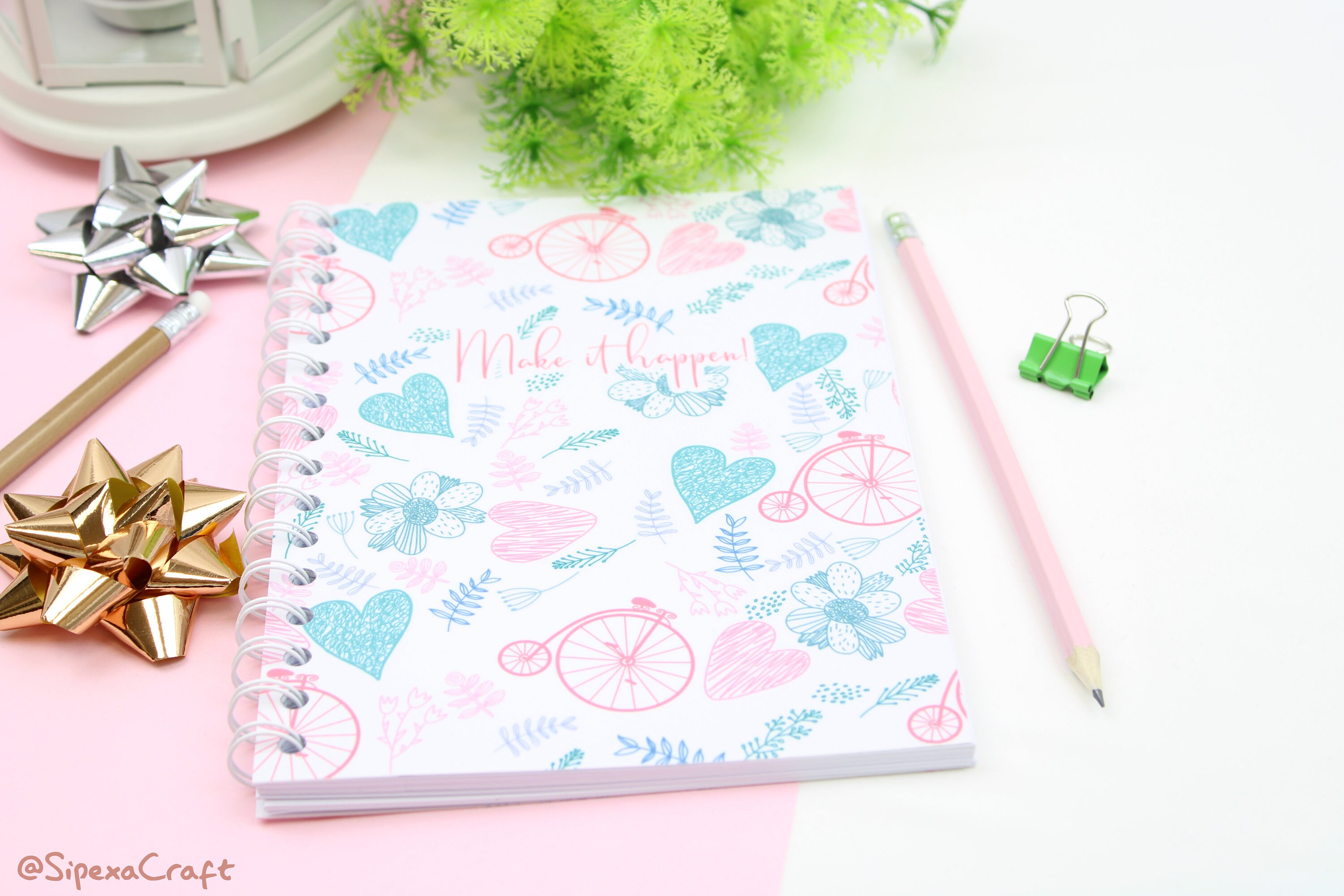 A5 Vintage Bike Notebook A5 Notebook A5 Journal A5 Notepad - Etsy.de