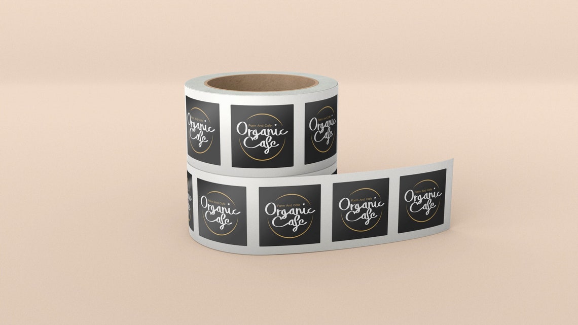 Personalised Sticker 55mm Gloss Sticker Printing Roll - Etsy UK