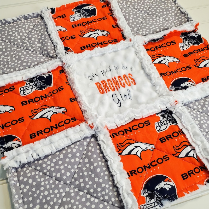 Denver Broncos Bedding - Etsy