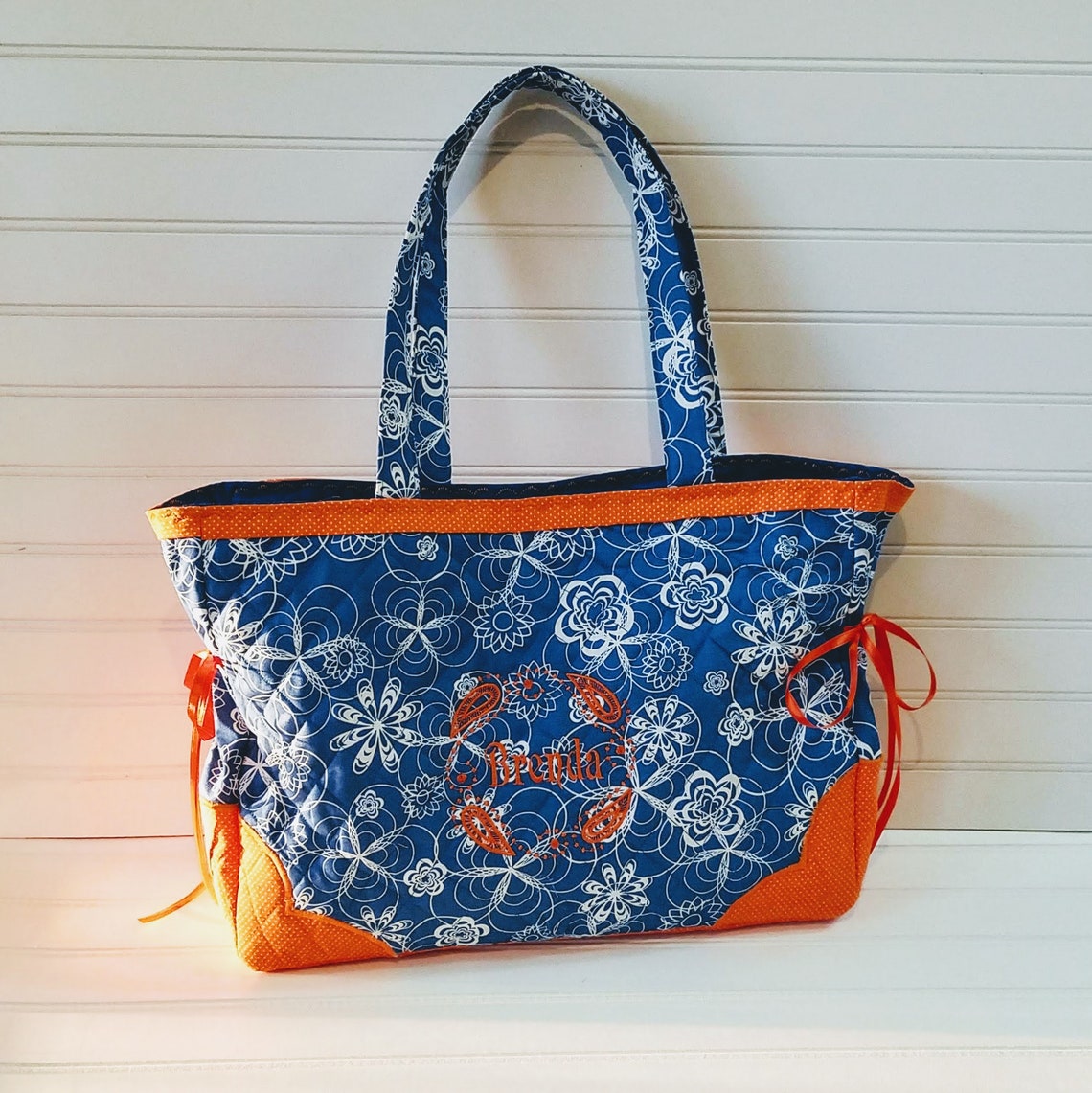Fl. Gators Custom Monogrammed UF Quilted Purse/tote Univ of Florida ...