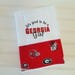 Georgia Bulldogs MINI Rag Quilt & Embroidered Burp Cloth Set - Etsy