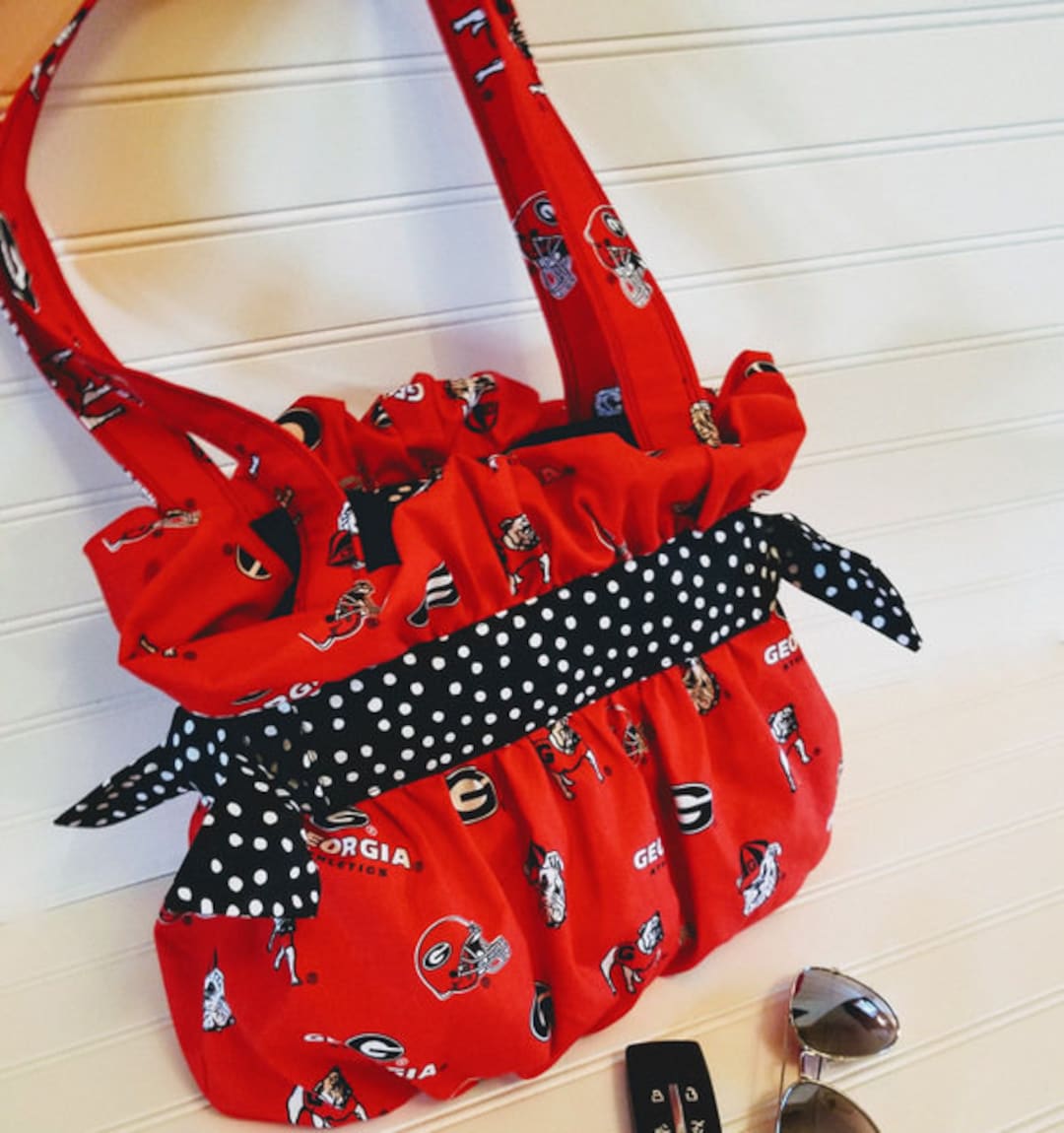 University of Georgia Georgia Bulldogs Handbag - UGA Football Ladies ...