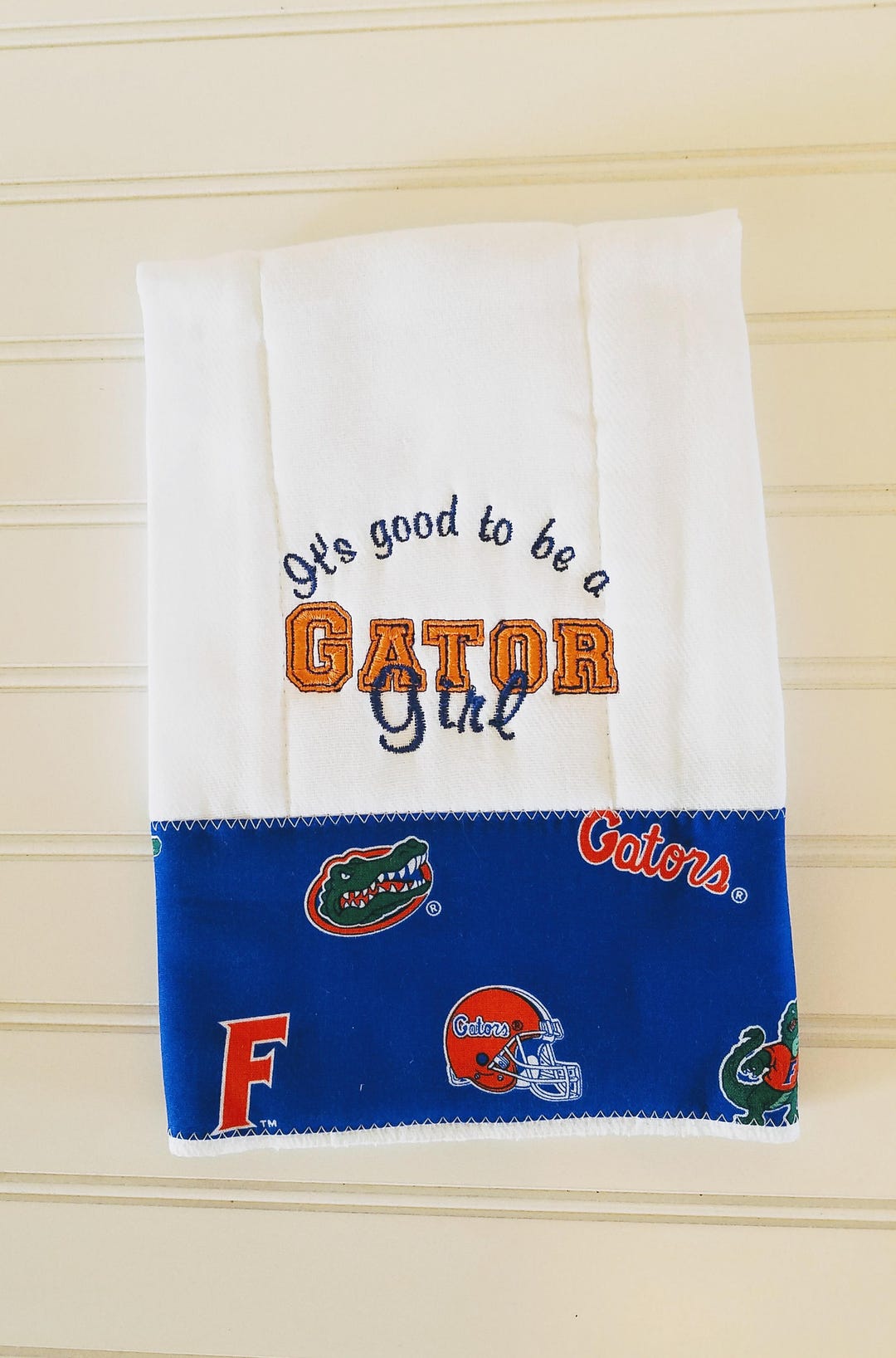 University of Florida Gators Embroidered Burp Cloth It's Good to Be a ...