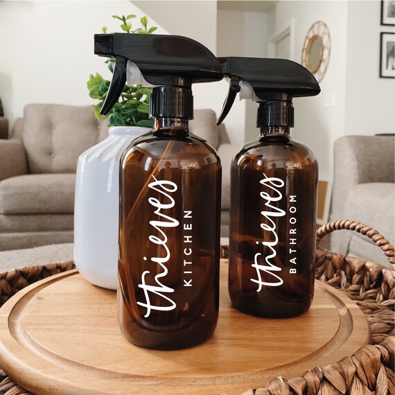 Cut File for Thieves Essential Oil Cleaner SVG PNG EPS | Etsy