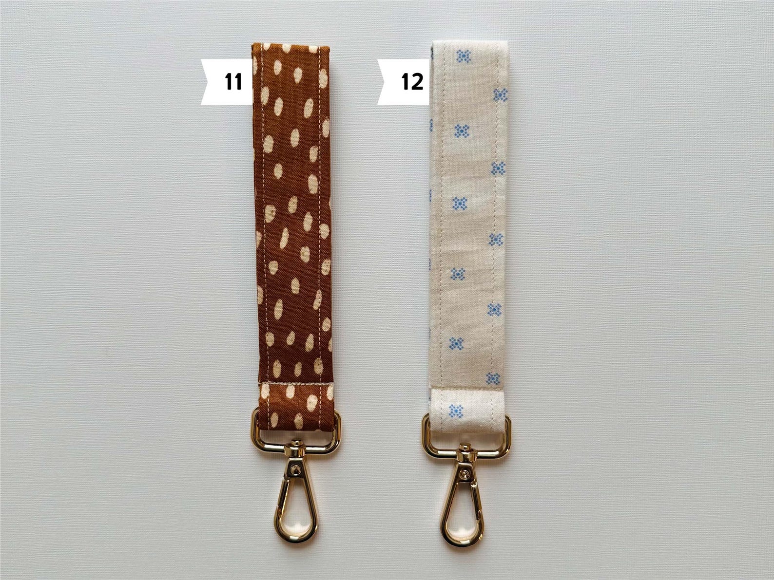 Floral Fabric Wristlet Keychain, Cotton Key Fob With Lobster Claw - Etsy