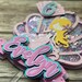 Mermaid, Mermaid Cake Topper, Cake Topper, Mermaid Topper, Pink Mermaid ...