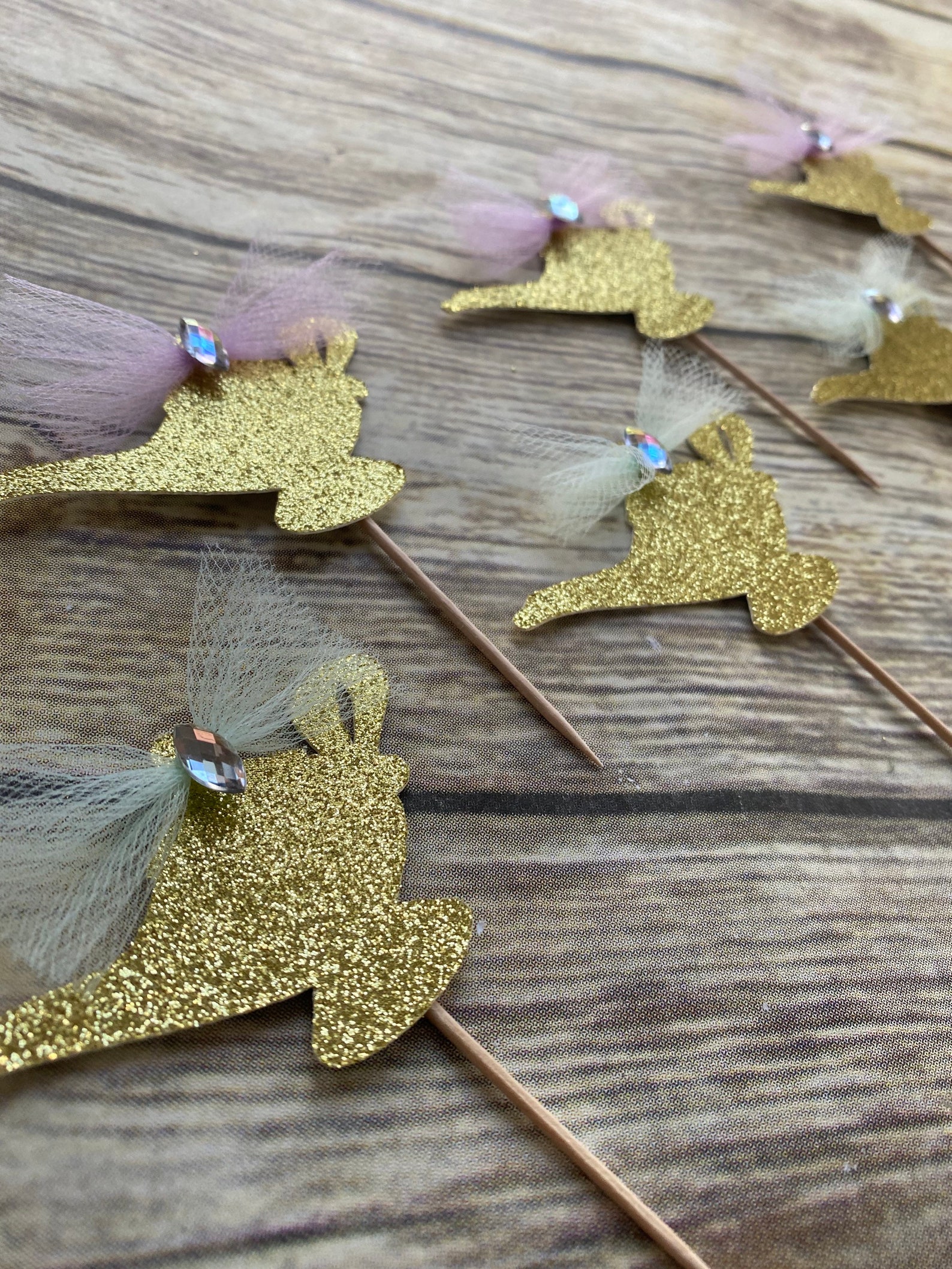 Genie Lamp Toppers Princess Toppers Cupcake Toppers - Etsy