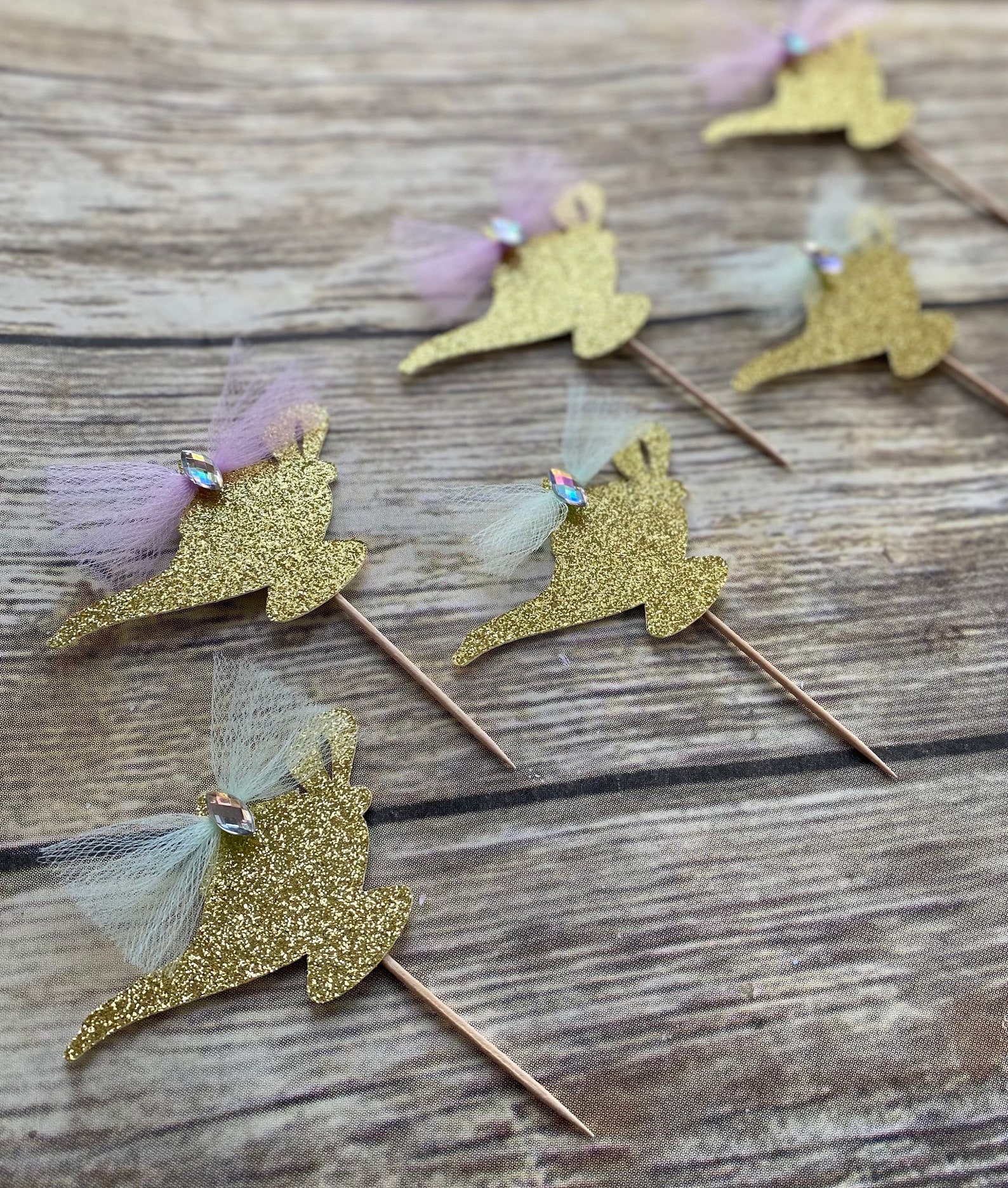 Genie Lamp Toppers Princess Toppers Cupcake Toppers - Etsy
