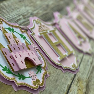Princess Banner, Princess Party, Princess - Etsy