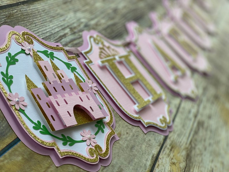 Princess Banner Princess Party Princess - Etsy