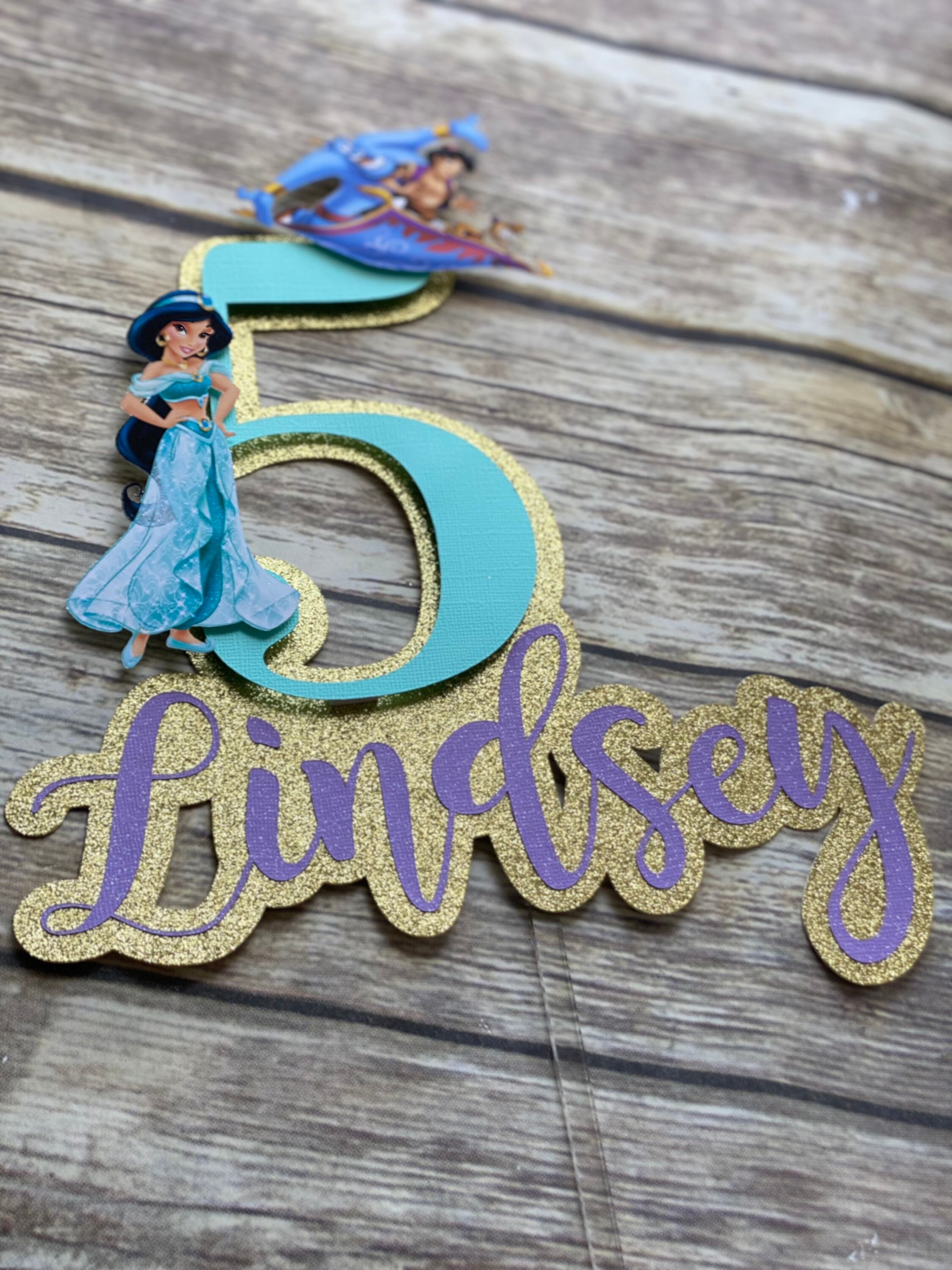 Princess Cake Topper Number Cake Topper - Etsy Canada