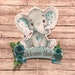 Boy Elephant Cake Topper - Etsy