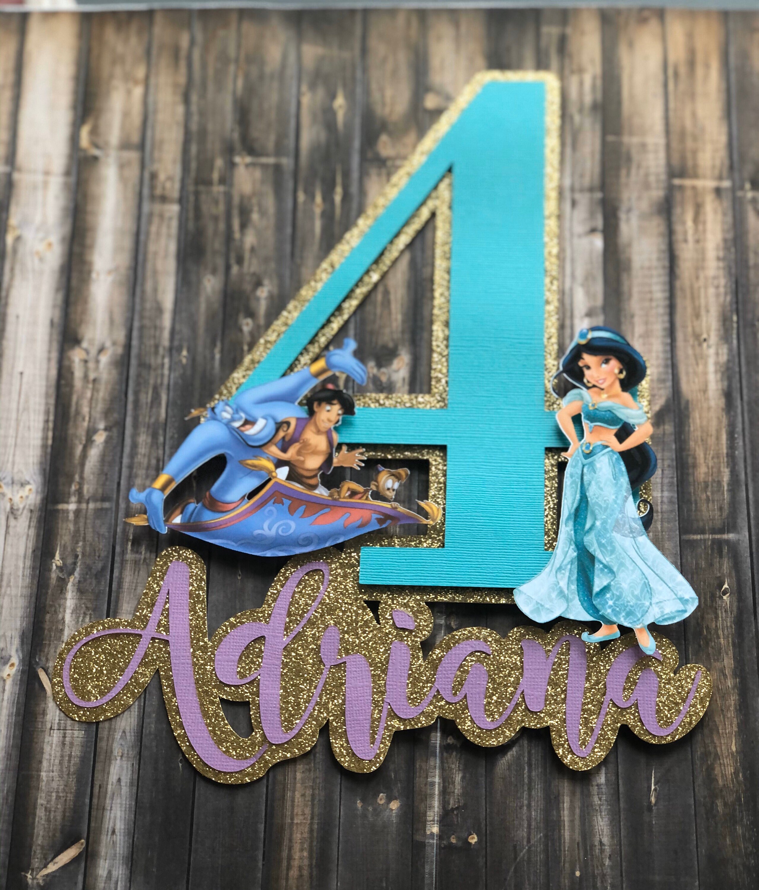 Princess Cake Topper Number Cake Topper | Etsy Canada