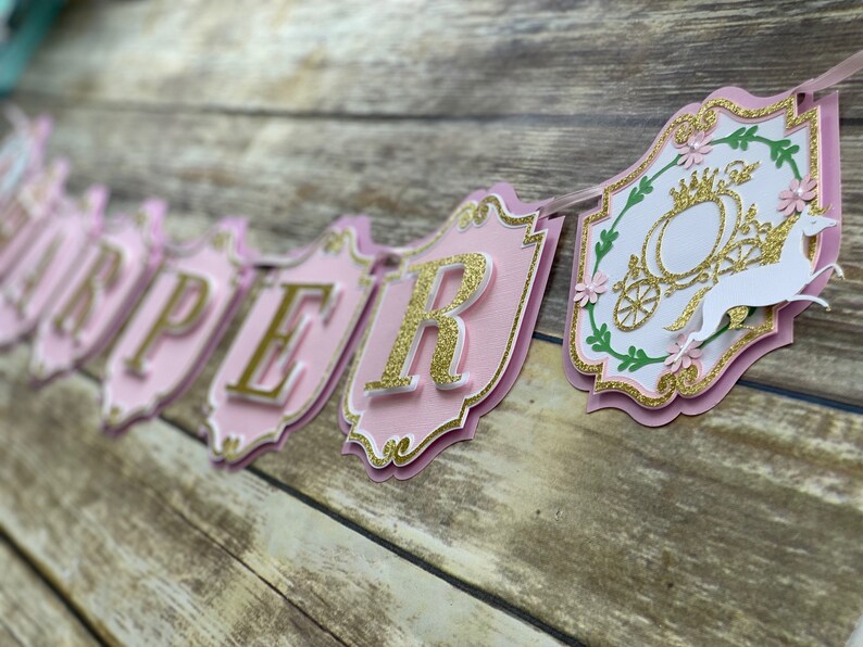 Princess Banner Princess Party Princess - Etsy