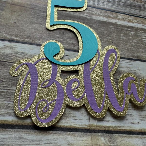 Jasmine Cake Topper - Etsy