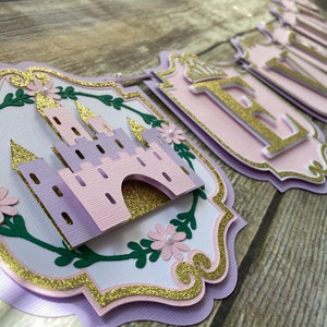 Princess Banner, Princess Party, Princess - Etsy