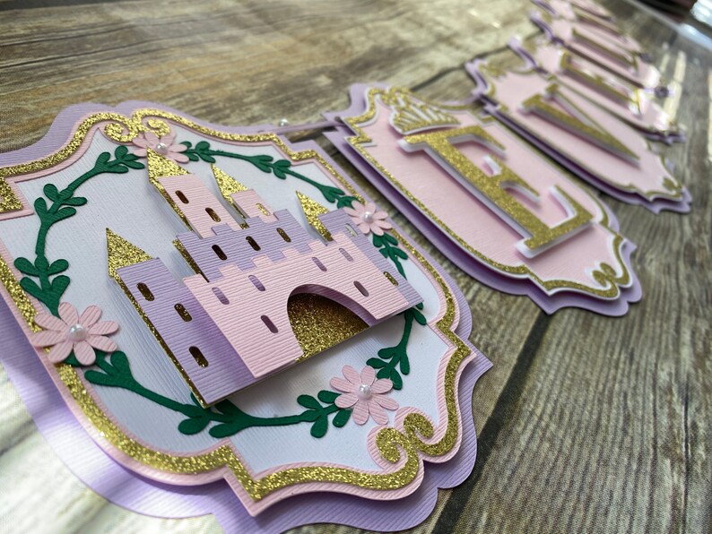 Princess Banner Princess Party Princess - Etsy