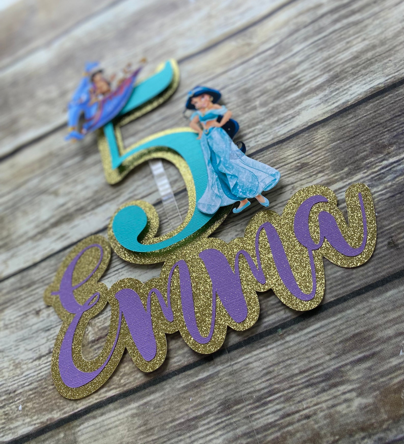 Princess Cake Topper Number Cake Topper - Etsy Canada