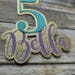 Princess Cake Topper, Number Cake Topper - Etsy Canada