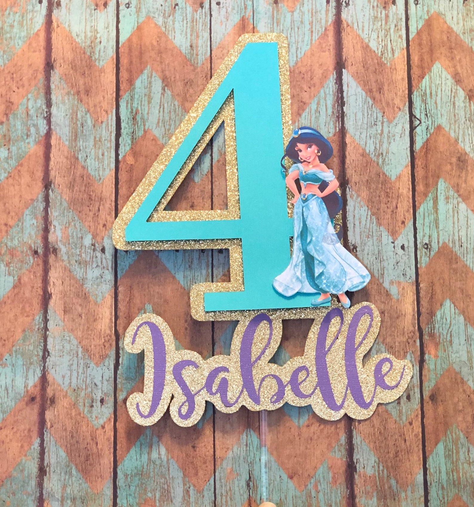 Princess Cake Topper Number Cake Topper | Etsy Canada