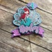 Mermaid Cake Topper, Cake Topper, Mermaid Topper, Purple - Etsy
