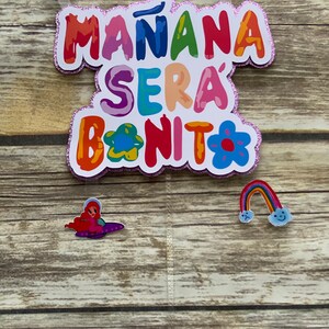Manaña Sera Bonito Cake Topper, Karol Party, Manana Topper, Latin Party ...