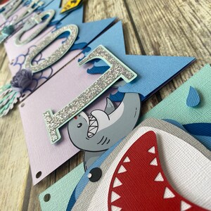 Shark Mermaid Banner, Mermaid Party, Shark Party - Etsy