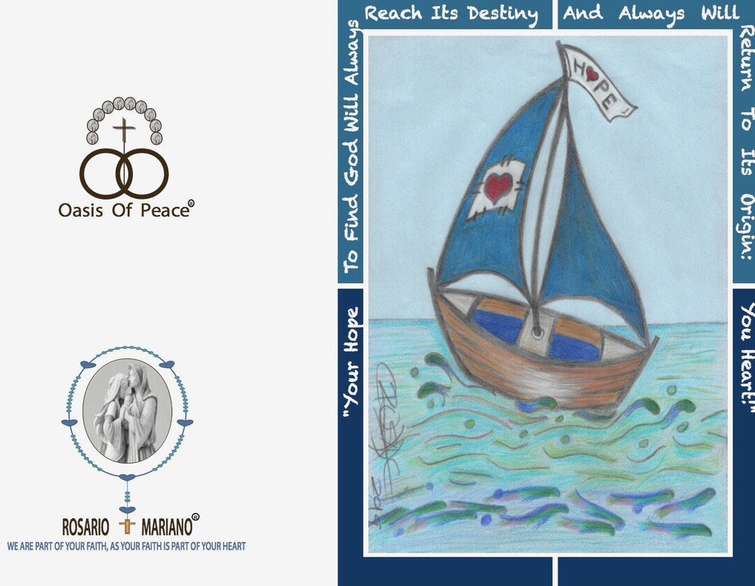 Oasis of Peace - Saving Lives With Art - Hope - (1) One Package of (6 ...