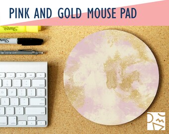 White Marble Pattern Desk Mat 2 Sizes High Quality Digital | Etsy