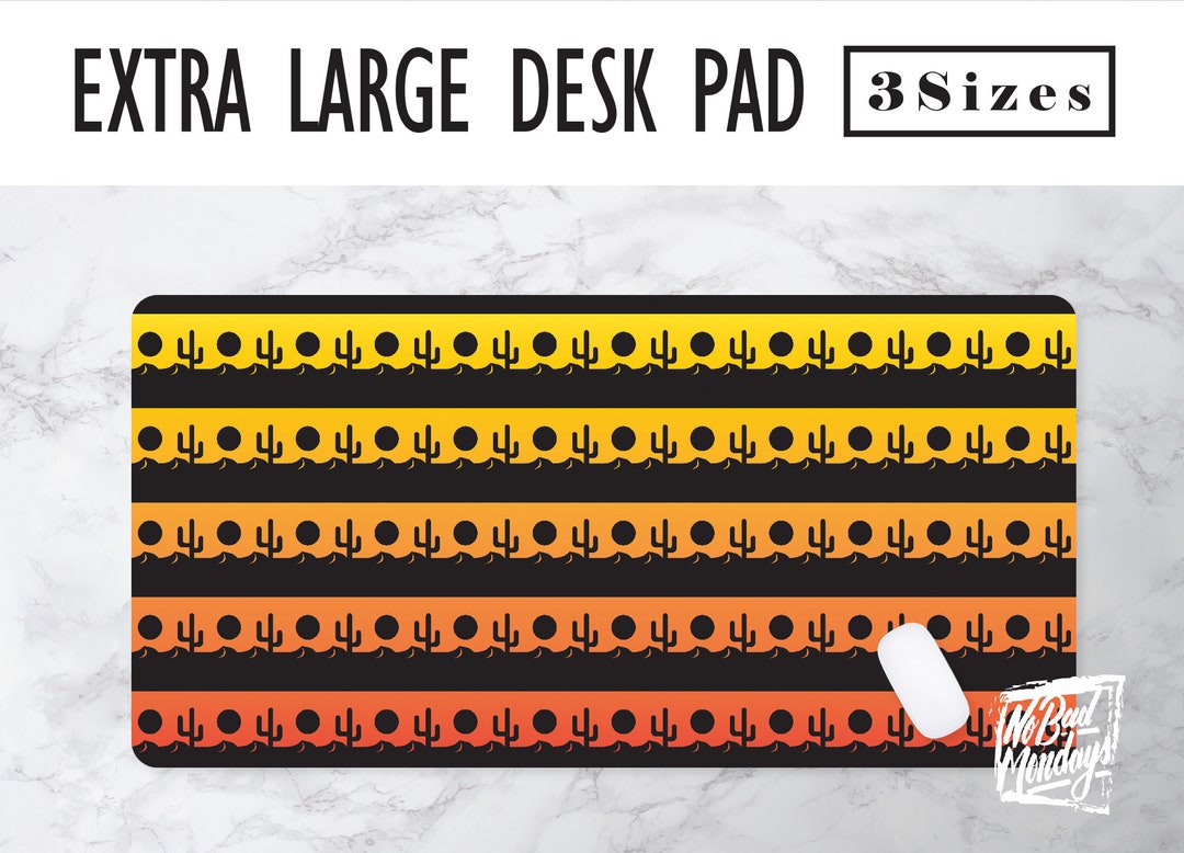 Desert Pattern Desk Mat - 3 Sizes - High Quality Digital Print, Mouse ...